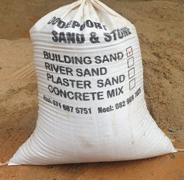 Building Sand per Bag - Roodepoort Sand & Stone